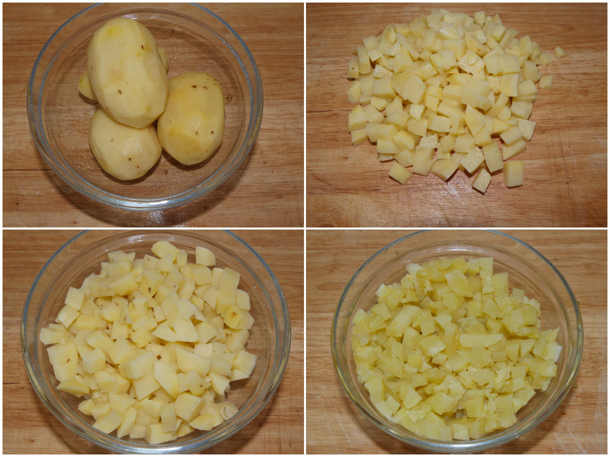 Melanzane ripiene di patate - Ricetta di Misya