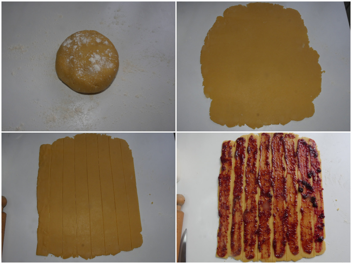 Crostata arrotolata - Ricetta di Misya