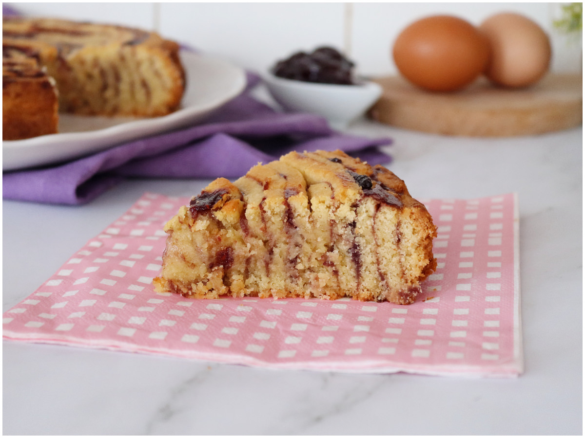 Crostata arrotolata - Ricetta di Misya