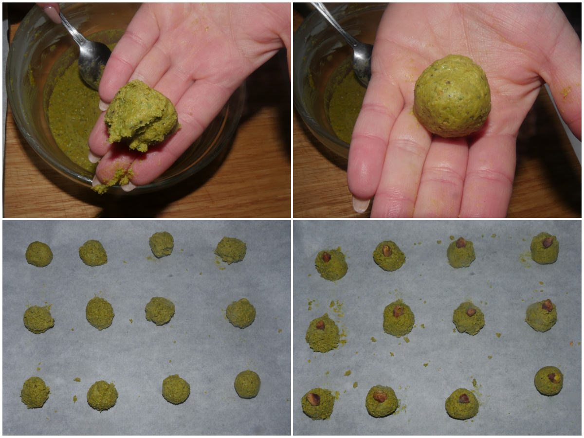 Baci al pistacchio - Ricetta di Misya
