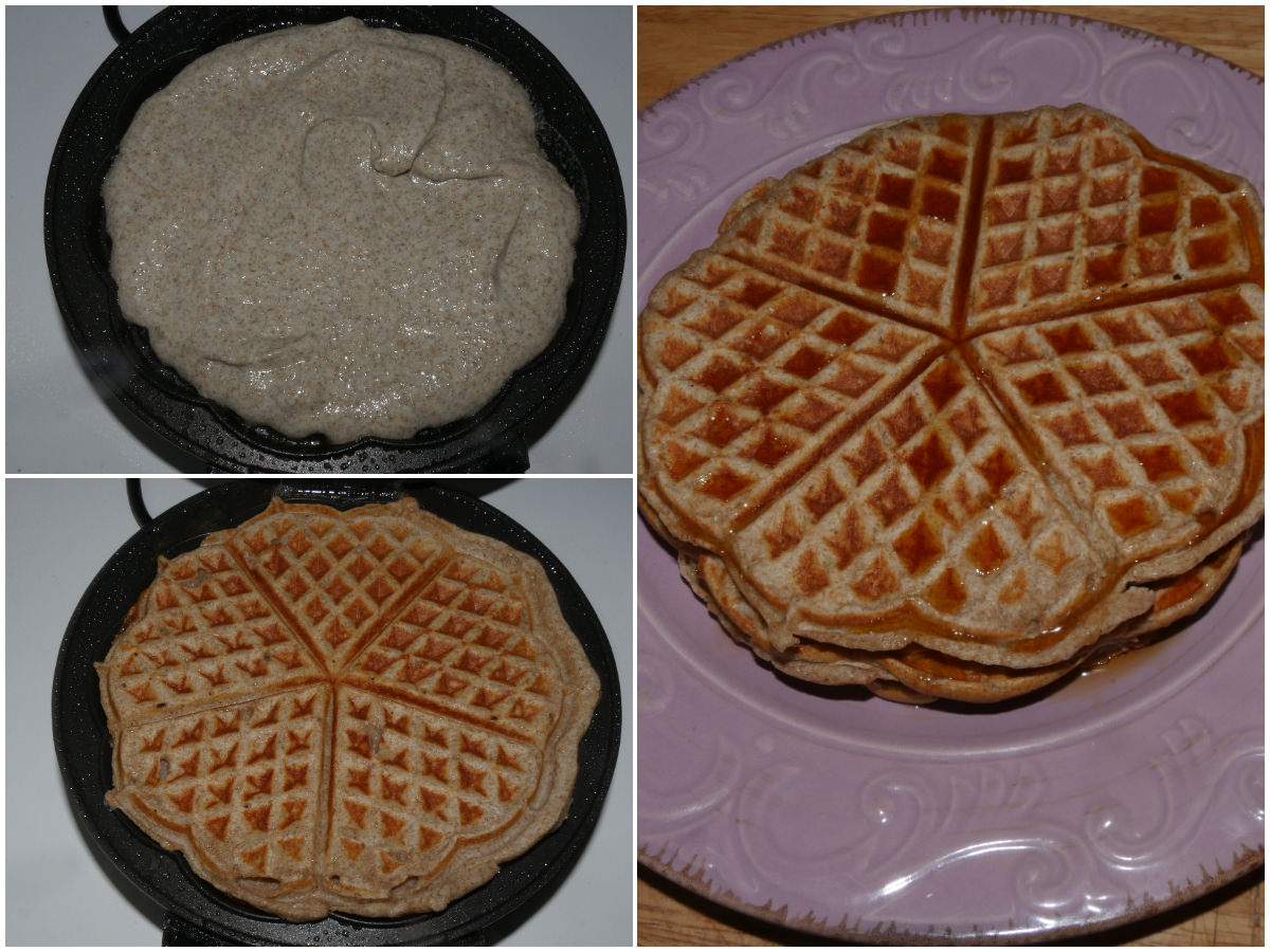 Waffle integrali - Ricetta di Misya